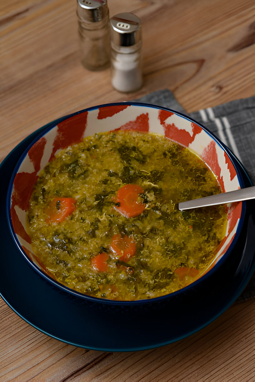 Instant Pot Vegan Quinoa and Kale Minestrone Soup Recipe